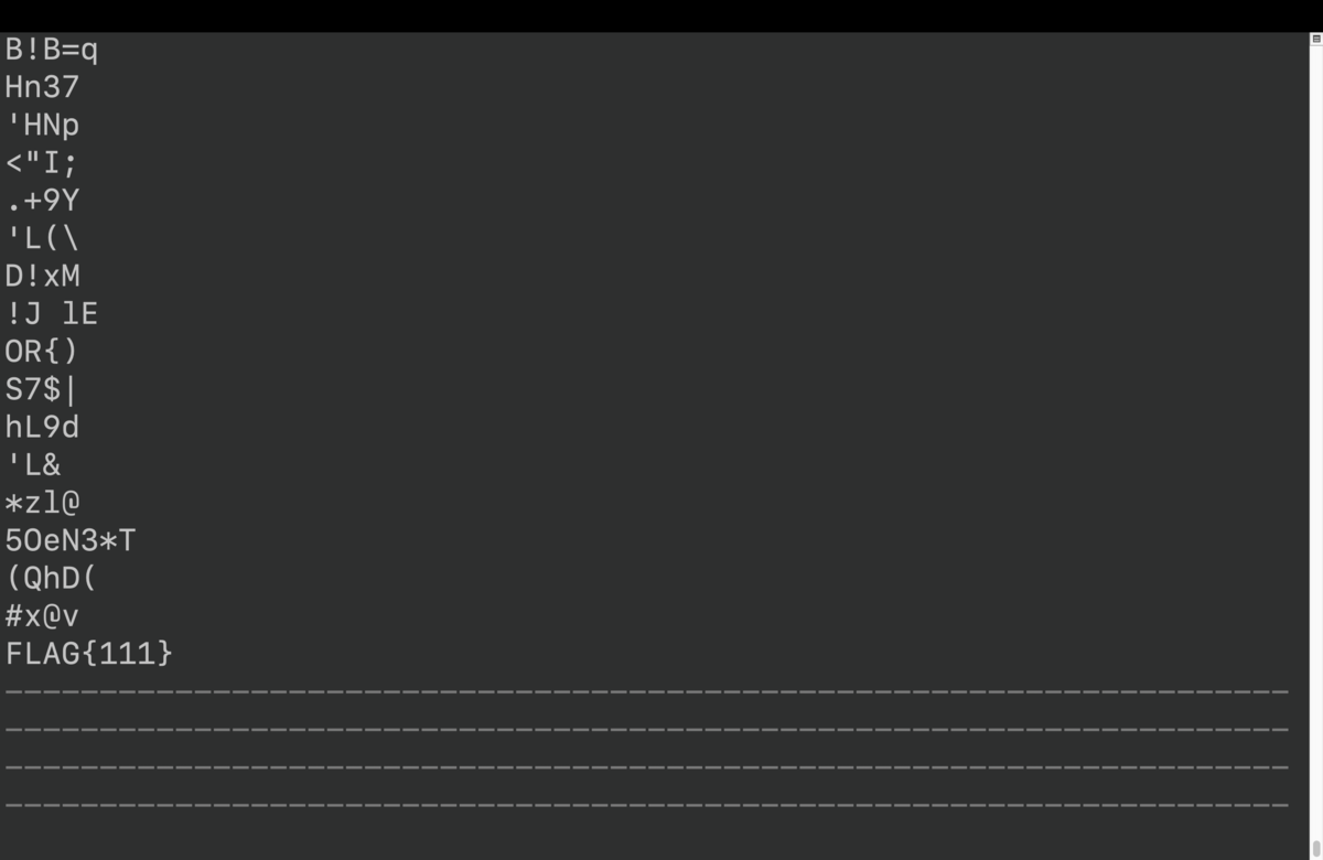 ctf 勉強 strings - kuma033’s diary