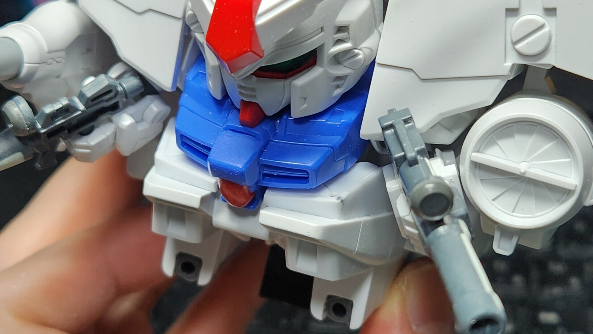ガンプラ 製作・改造レビュー】SDガンダム BB戦士207 RX-78GP03D デンドロビウム - もりのくま3