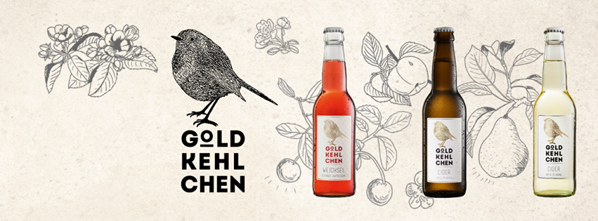 【奧地利Cider】金嗓鳥 鮮榨蘋果酒。Goldkehlchen Cider - Niche Choice X 小眾市場