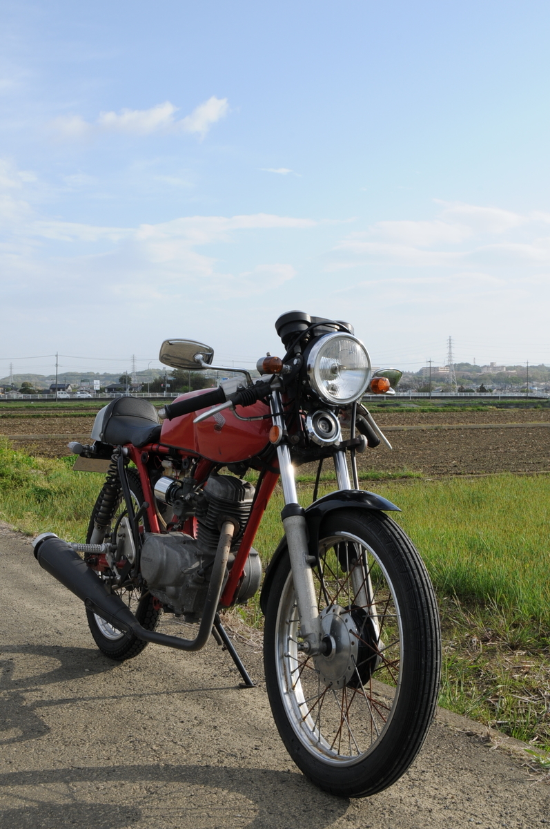 30年来の愛車です～HONDA CB50J CAFE RACER - 雲は好きですか？