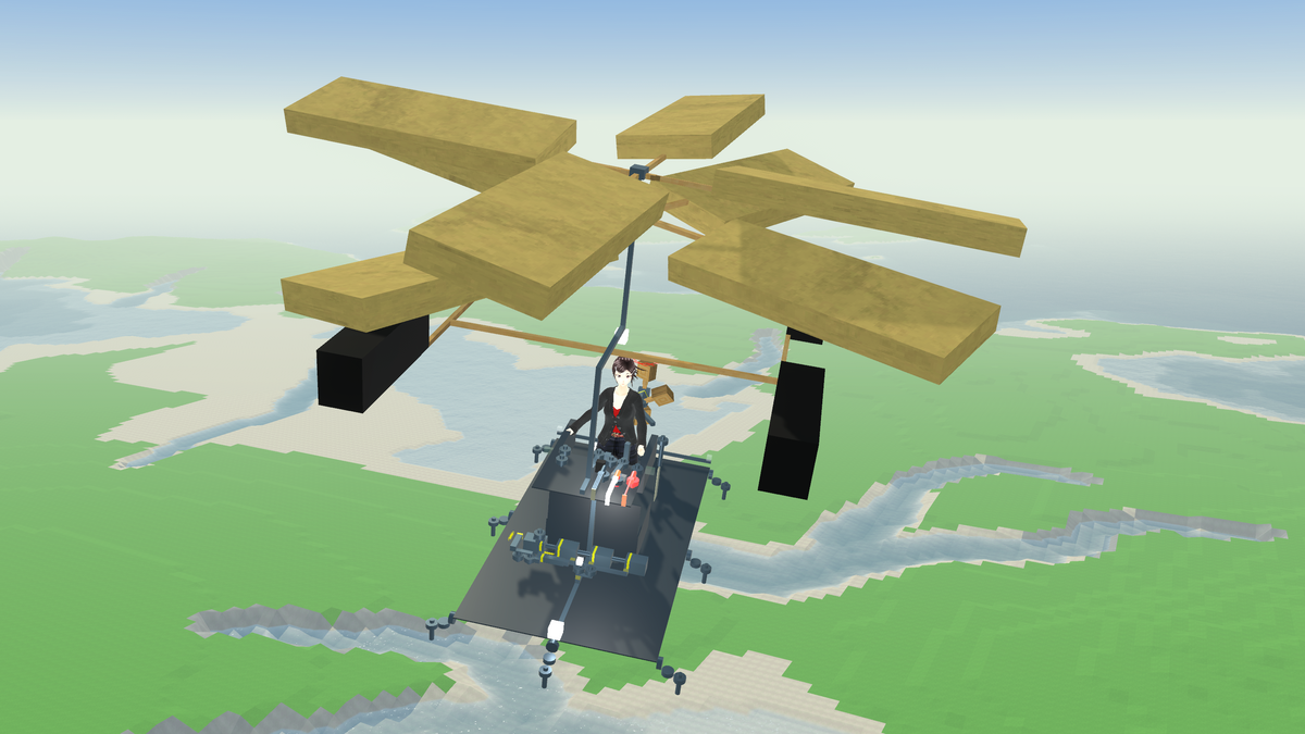 VRサンドボックスゲーム Primitier 図面置き場 - タイトルはそのうち決める