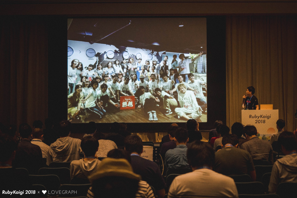 RubyKaigi 2018で発表してきました - mo-fu note