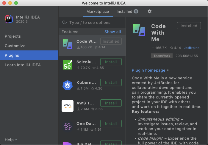 JetBrains Code With Me はどう？ - uron.dump