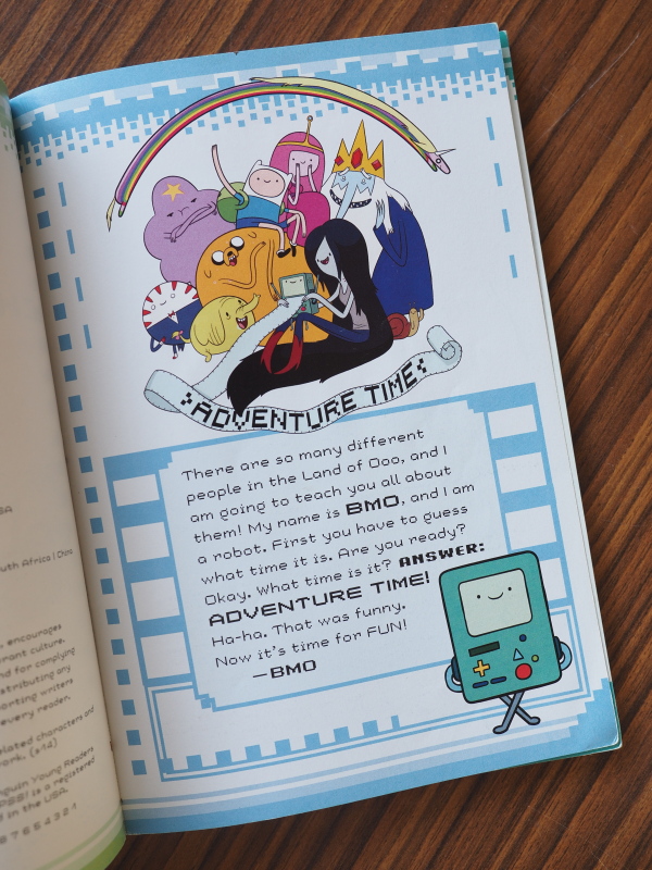 【アドベンチャータイム本】ビーモ視点のキャラ紹介「BMO'S CHARACTER FILE」 - Rainy Day Daydream