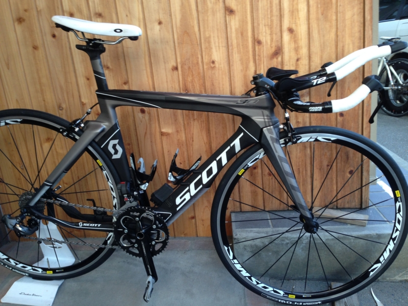 SCOTT TTバイクDi2改造2 - くるんくるんサイクル