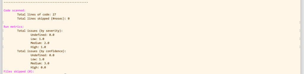 Pythonコードの安全を保つSAST(静的解析)ツール ~Bandit, Pyt~ - 好奇心の足跡