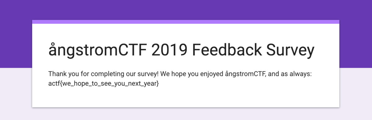 ångstromCTF 2019 write-up - 好奇心の足跡