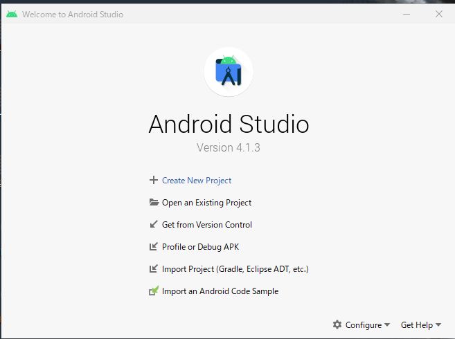 Android Studio始めました - kuukaixの日記