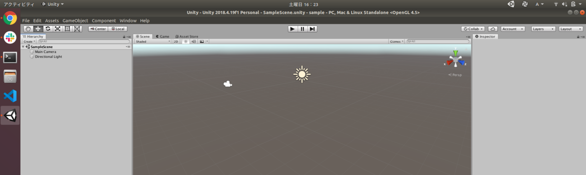 UbuntuでUnity Hubを使う - クワマイでもできる