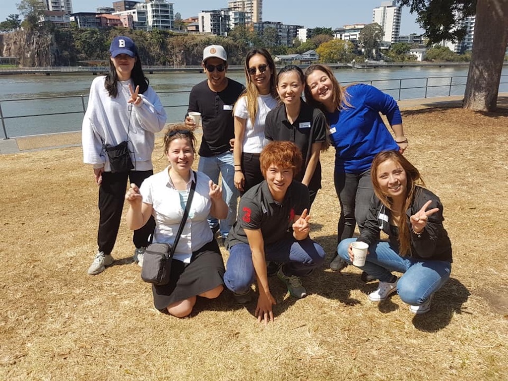 BBQ of General English in Kangaroo Point - kyo-au19’s diary