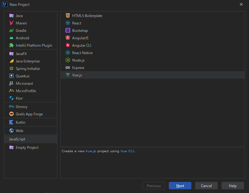 IntelliJでVue.jsの環境構築 - kyonc5’s diary