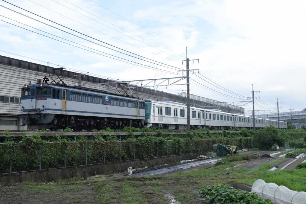第616列車 「 甲58 東京メトロ13000系(13123f)の甲種輸送を狙う 」 - 写真は鉄で出来ている。