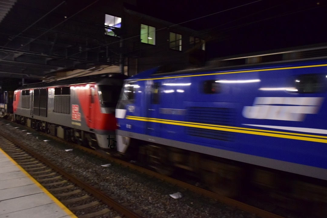 第1177列車 「 甲56 JR貨物 DF200-107の川重入場に伴う甲種輸送を狙う 」 - 写真は鉄で出来ている。