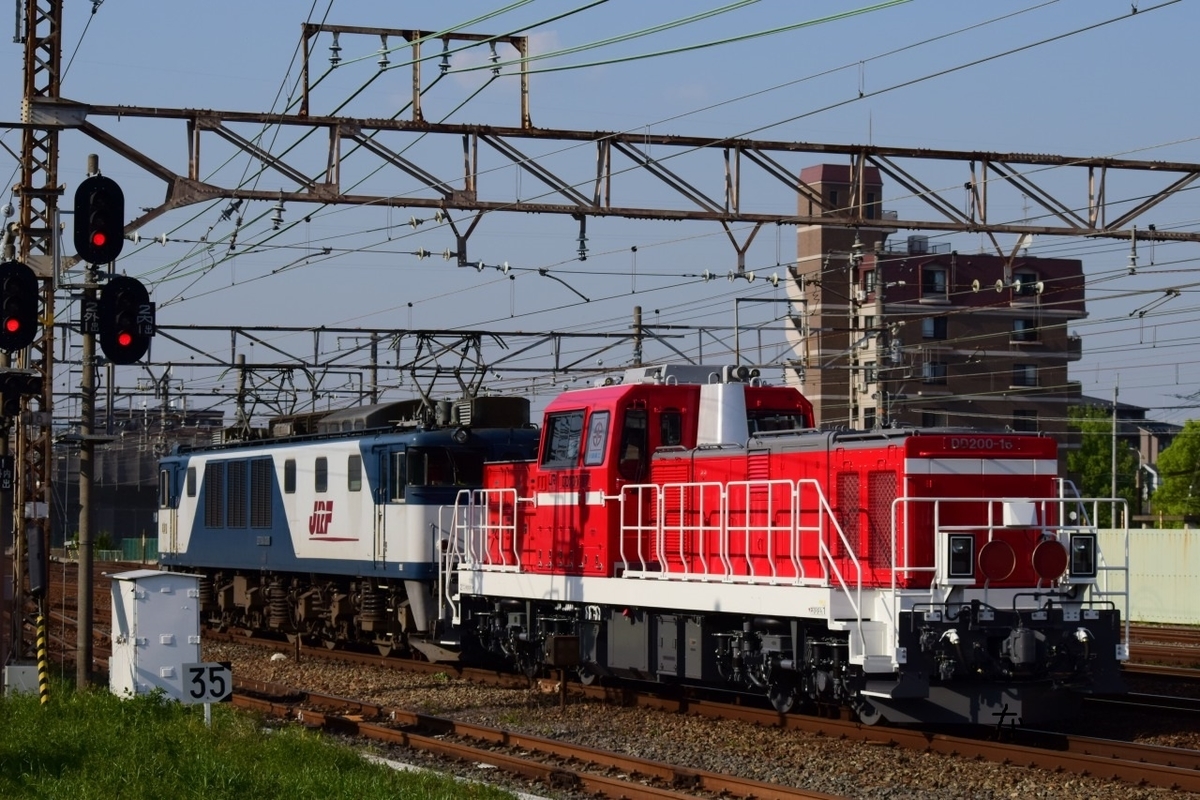 第1571列車 「 甲18 JR貨物 DD200-16の甲種輸送を狙う 」 - 写真は鉄で出来ている。