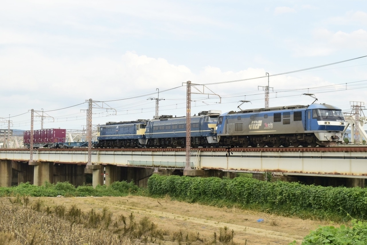 第2069列車 「 EF66 27、EF65 2085の京鉄博展示返却に伴う臨貨を狙う 」 - 写真は鉄で出来ている。