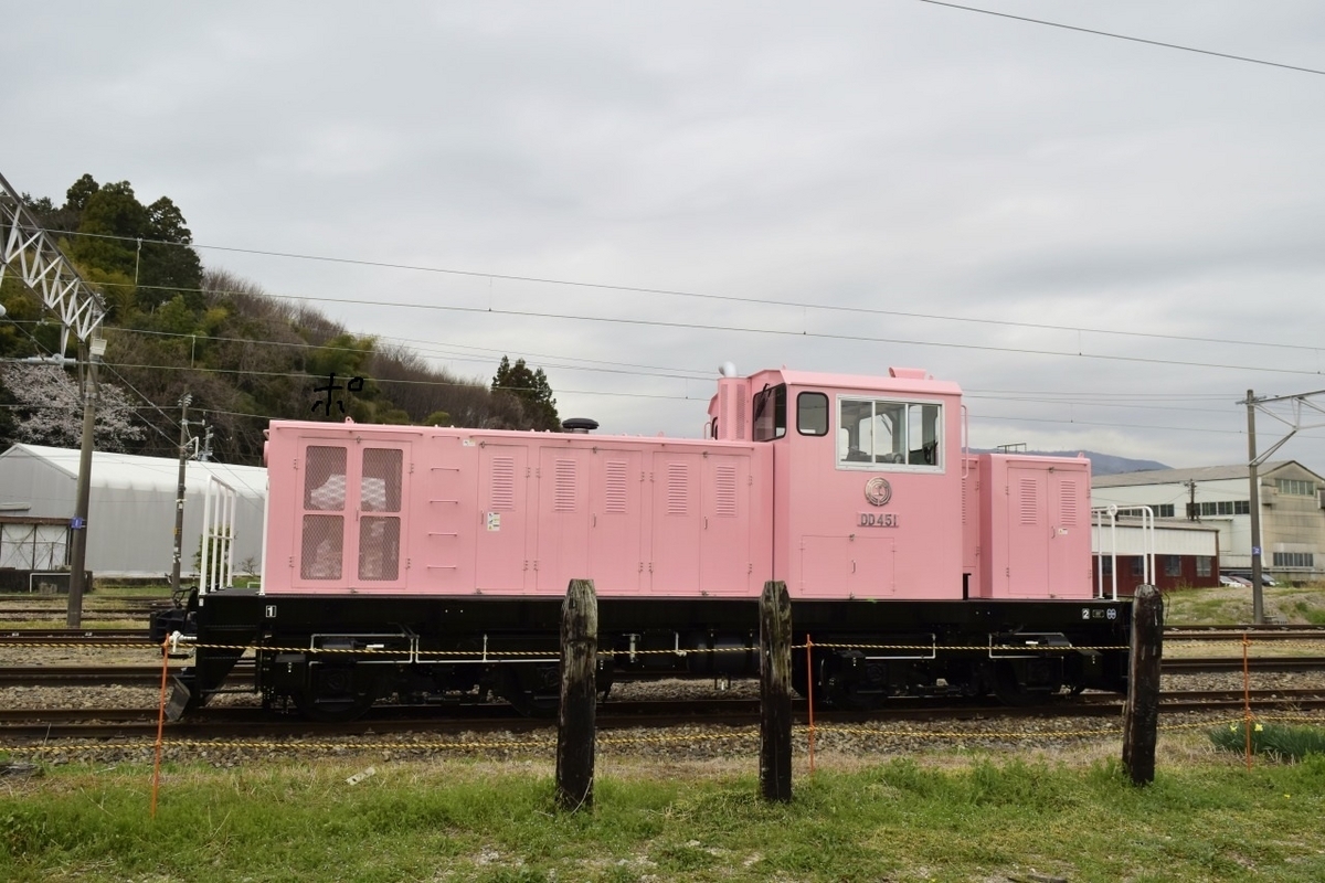第2276列車 「 DD451の留置風景を狙う 2023・3月 西濃鉄道訪問記その3 」 - 写真は鉄で出来ている。