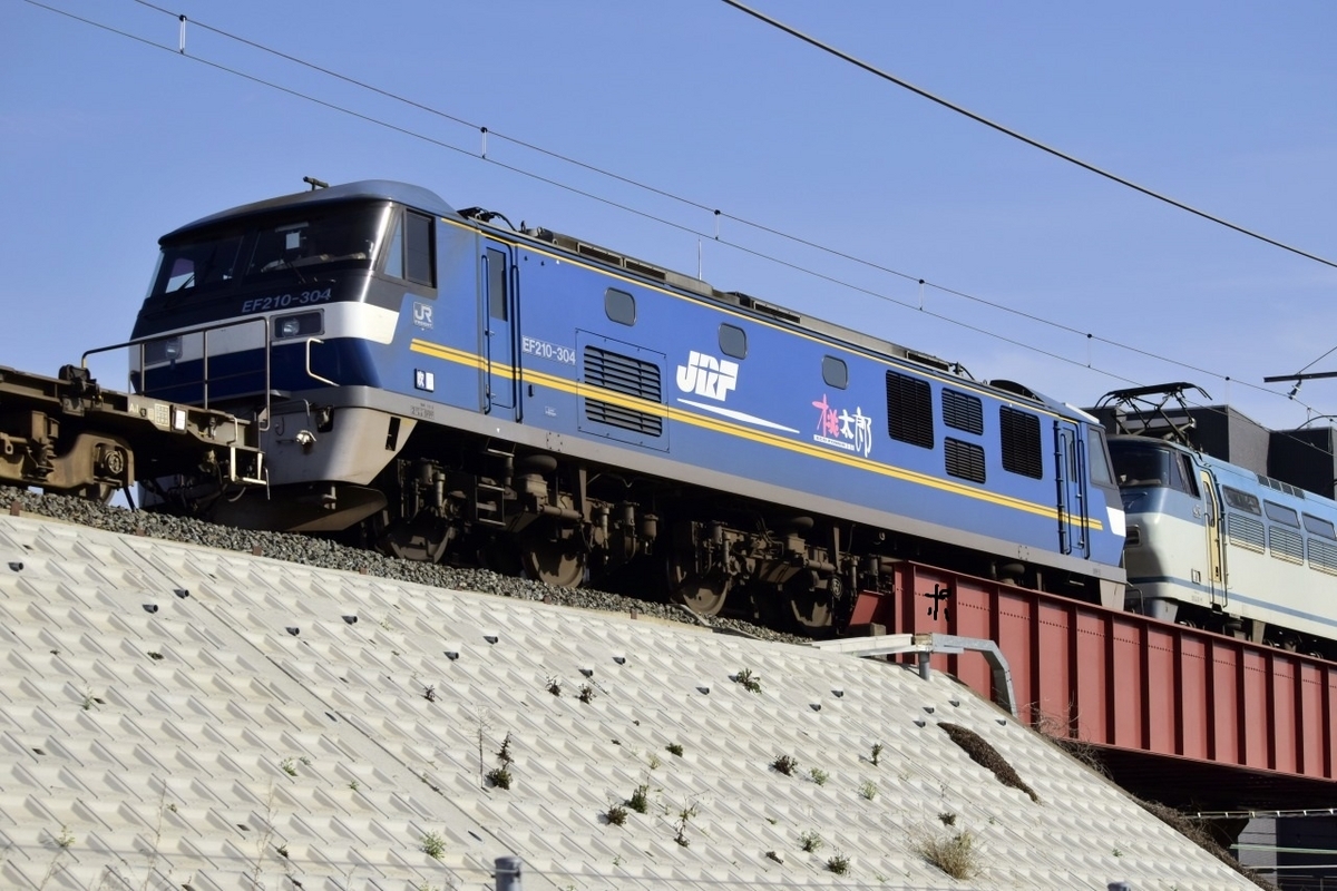 第2291列車 「 EF210-304を従えた8865レを狙う 」 - 写真は鉄で出来ている。