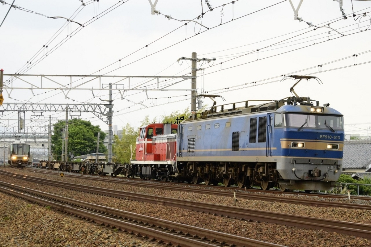 第2335列車 「 甲16 衣浦臨海鉄道 KE65-5の検査出場に伴う甲種輸送を狙う 」 - 写真は鉄で出来ている。