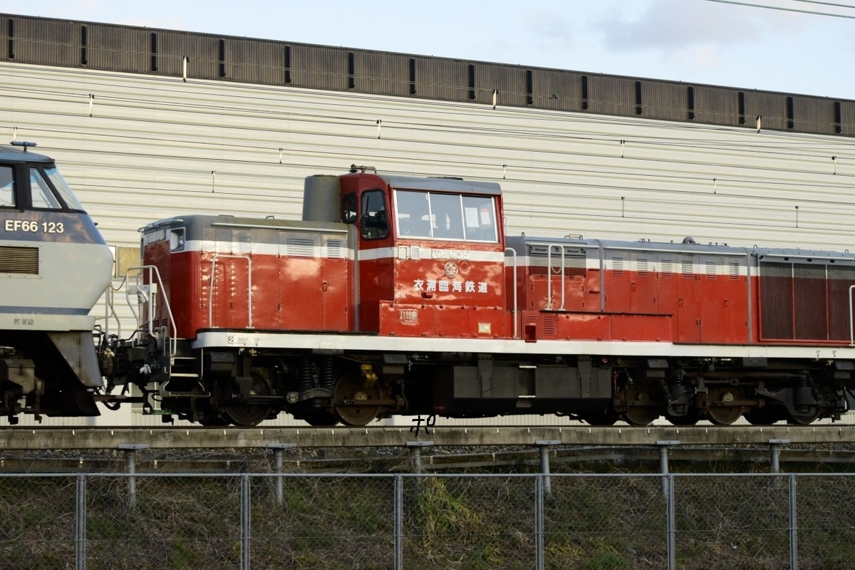 第2335列車 「 甲16 衣浦臨海鉄道 KE65-5の検査出場に伴う甲種輸送を狙う 」 - 写真は鉄で出来ている。
