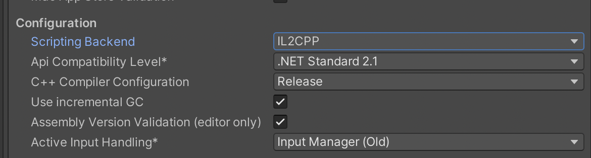 Unity2021から追加されたil2CppCodeGenerationを適切に設定するとIL2CPPビルドが最大50%早くなる - きゅぶろぐ