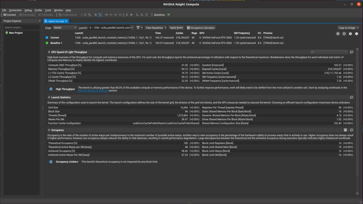 Nsight Systems and Nsight Compute - lan496の日記