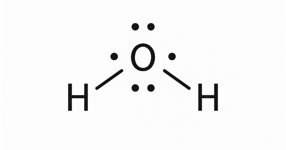 H2Oの構造式をわかりやすく解説｜分子式・電子式・形・極性までまとめ - からふるパレット