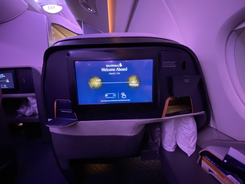 ＋シンガポール航空ビジネスクラス（A380版）搭乗記＋エアインディアラウンジも行ってみたよ - 空と海と、あと食と飛行機と