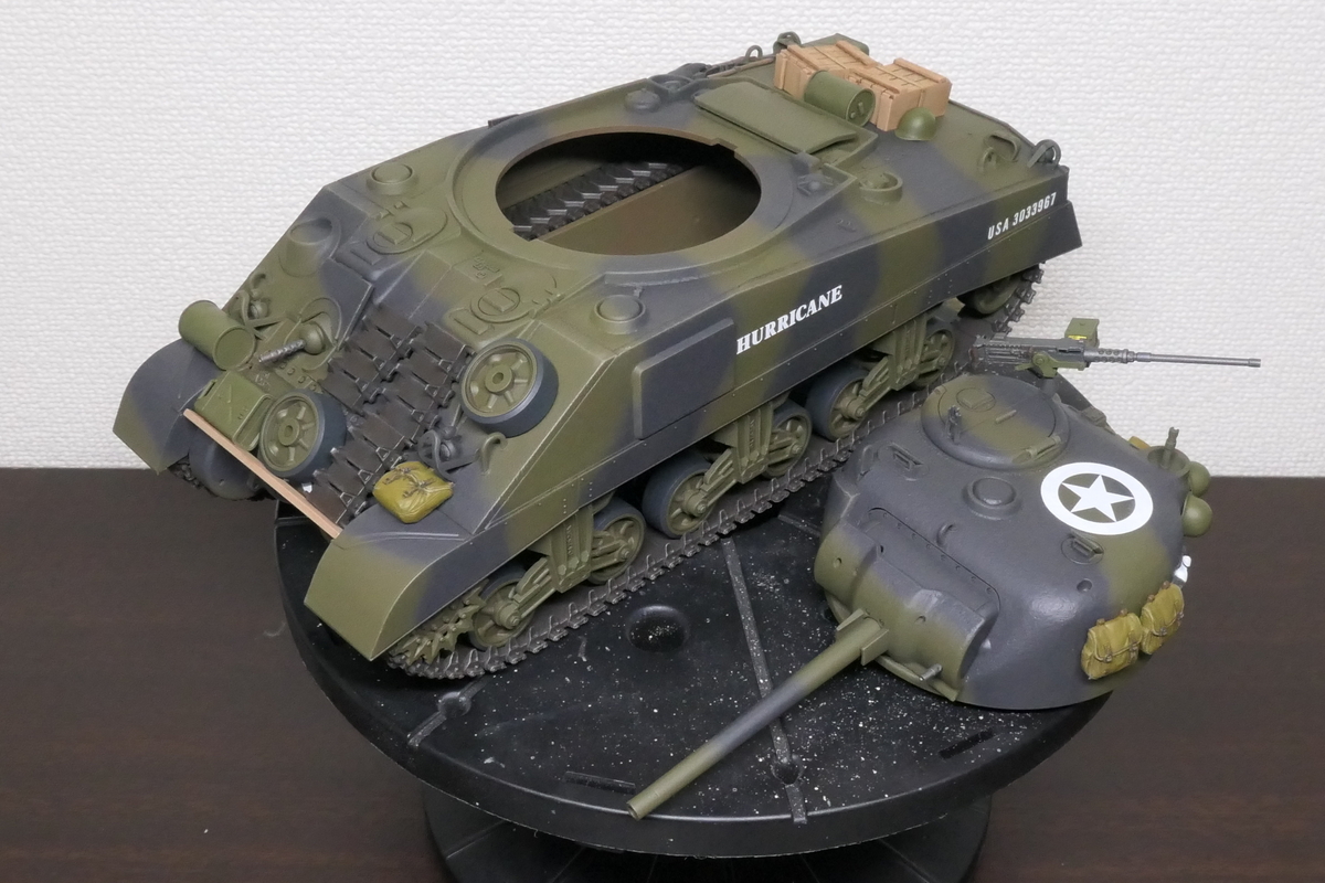 タミヤ 1/35 M4シャーマン（初期型）を作る その2 - どらの自由帳