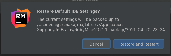 RubyMineからappディレクトリが消えたときに - @ledsun blog