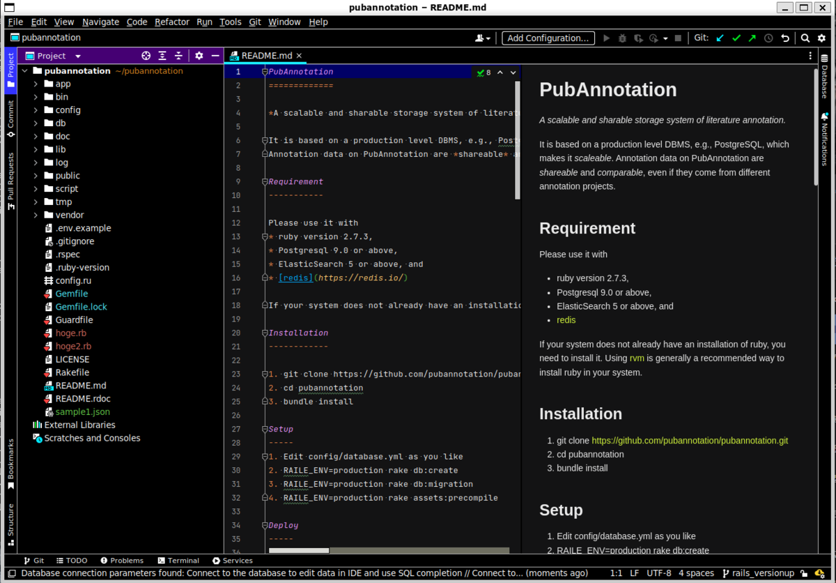 WSLgでRubyMineを動かす - @ledsun blog