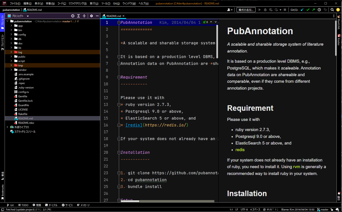 WSLgでRubyMineを動かす - @ledsun blog