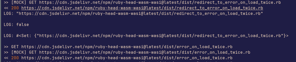 ruby.wasmのE2Eテストをデバッグする その2 - @ledsun blog