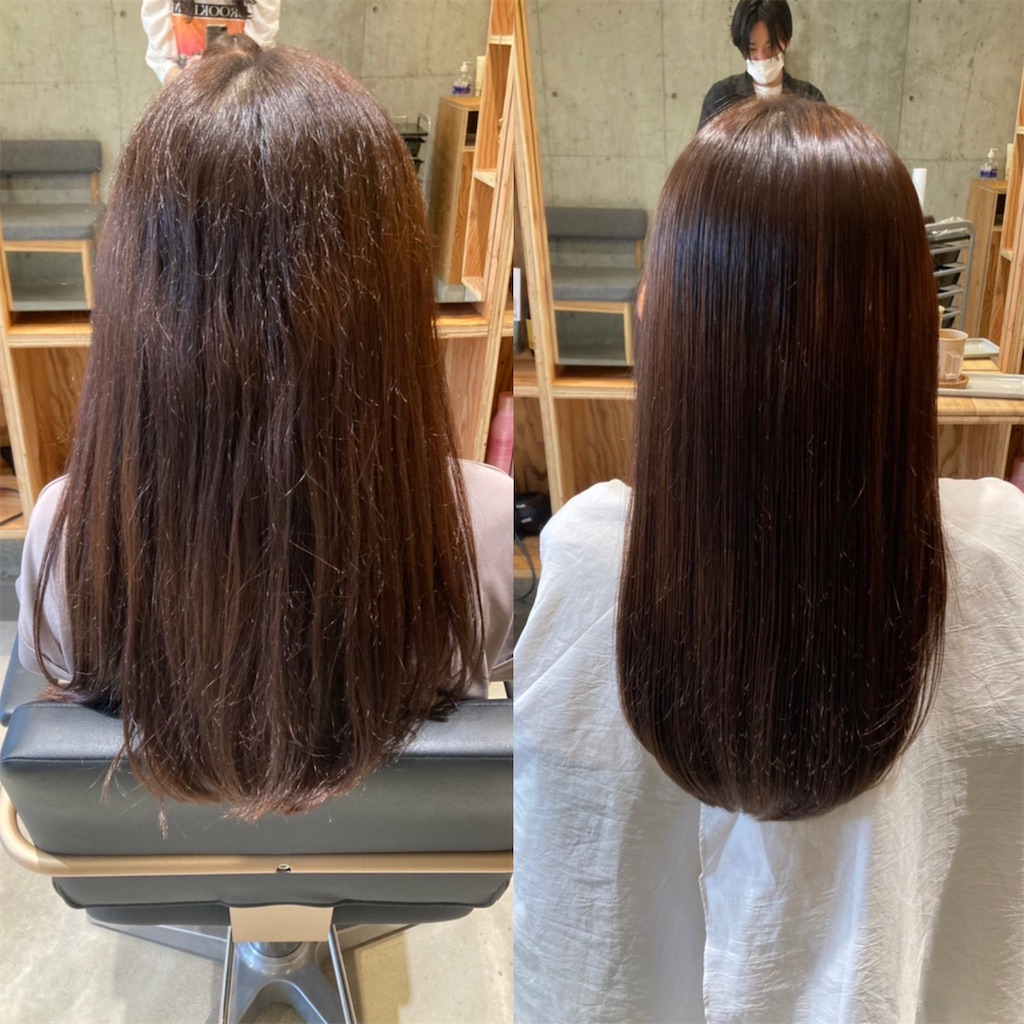 髪の毛の艶感でどれくらい印象が変わる？ - 【Le lien】大阪市西区新町の美容室ルリヤン lelien_hair