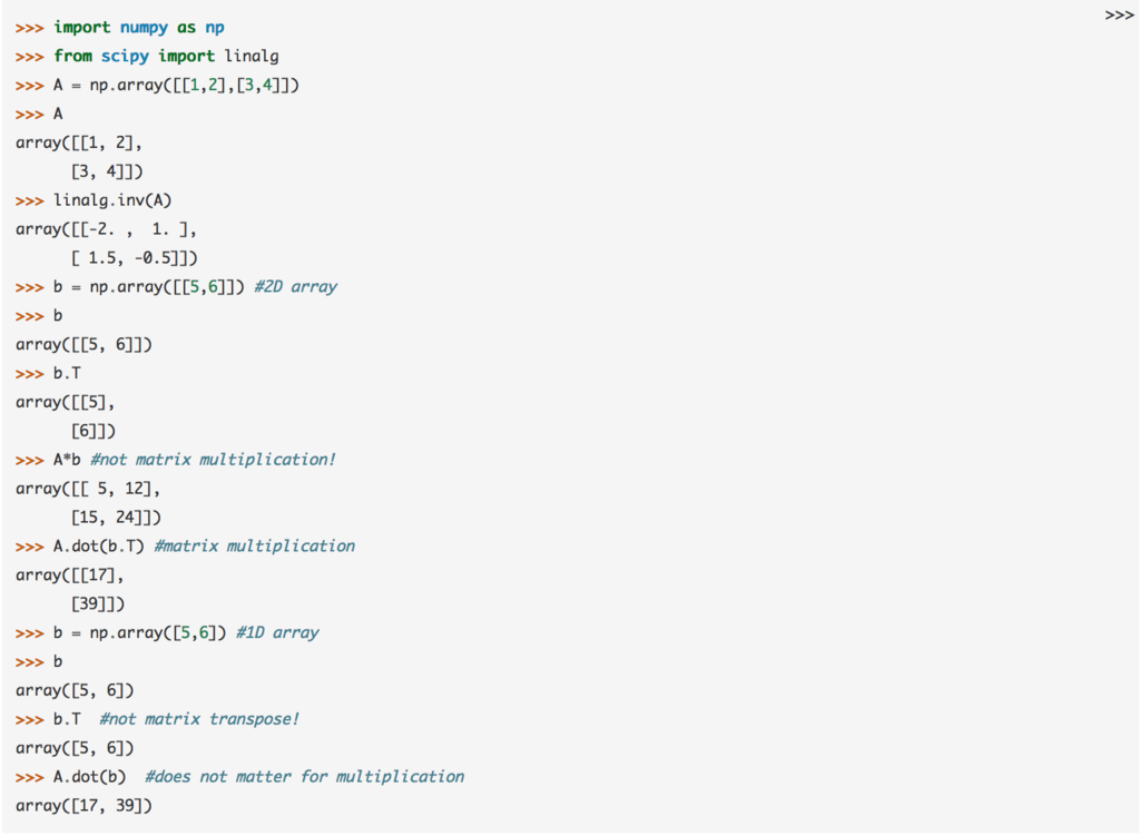 SciPyによる線形代数(scipy.linalg)①｜SciPy入門 #1 - Liberal Art’s diary