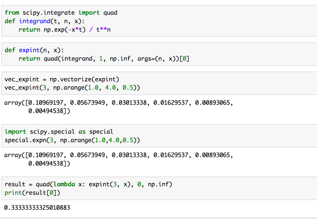 SciPyによる積分(scipy.integrate)①｜SciPy入門 #8 - Liberal Art’s diary