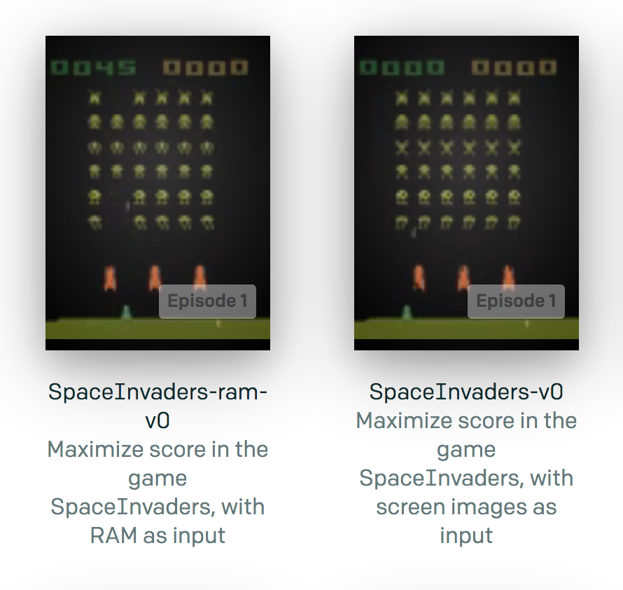 OpenAI Gymの仕様を掴む④（Atari_後編_SpaceInvaders etc）｜実装で理解する深層強化学習の研究トレンド #4 - Liberal Art’s diary