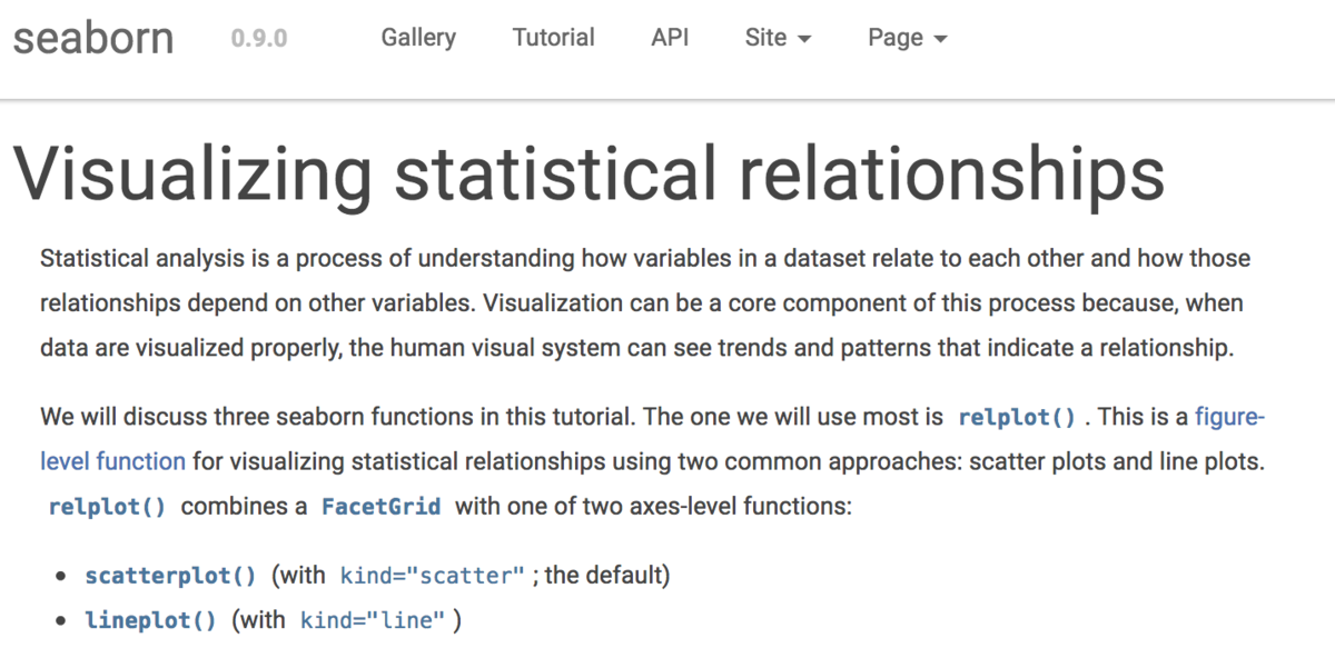 Tutorialに学ぶseabornの使い方①（概要＆Visualizing statistical relationships）｜Pythonによる可視化入門 #5 - Liberal ...