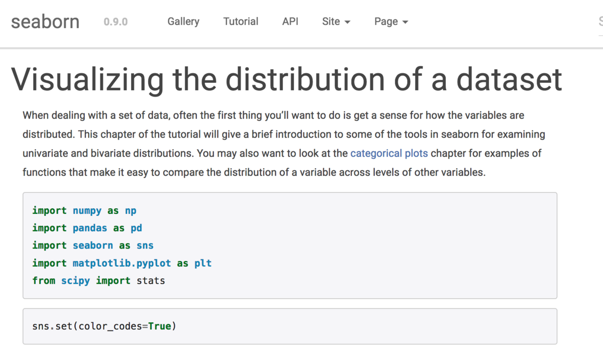 Tutorialに学ぶseabornの使い方③（Visualizing the distribution of a dataset）｜Pythonによる可視化入門 #7 - Liberal ...