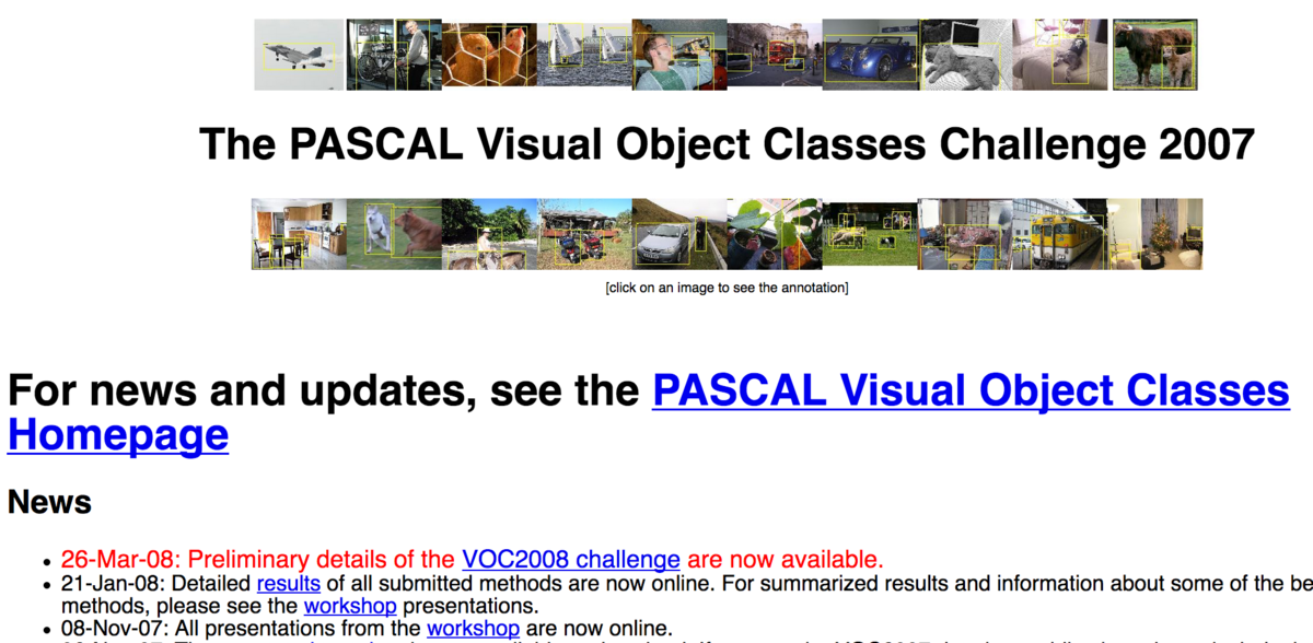 PASCAL VOC①（概要＆PASCAL VOC2007の確認）｜機械学習の有名データセットや評価指標を確認する #1 - Liberal ...
