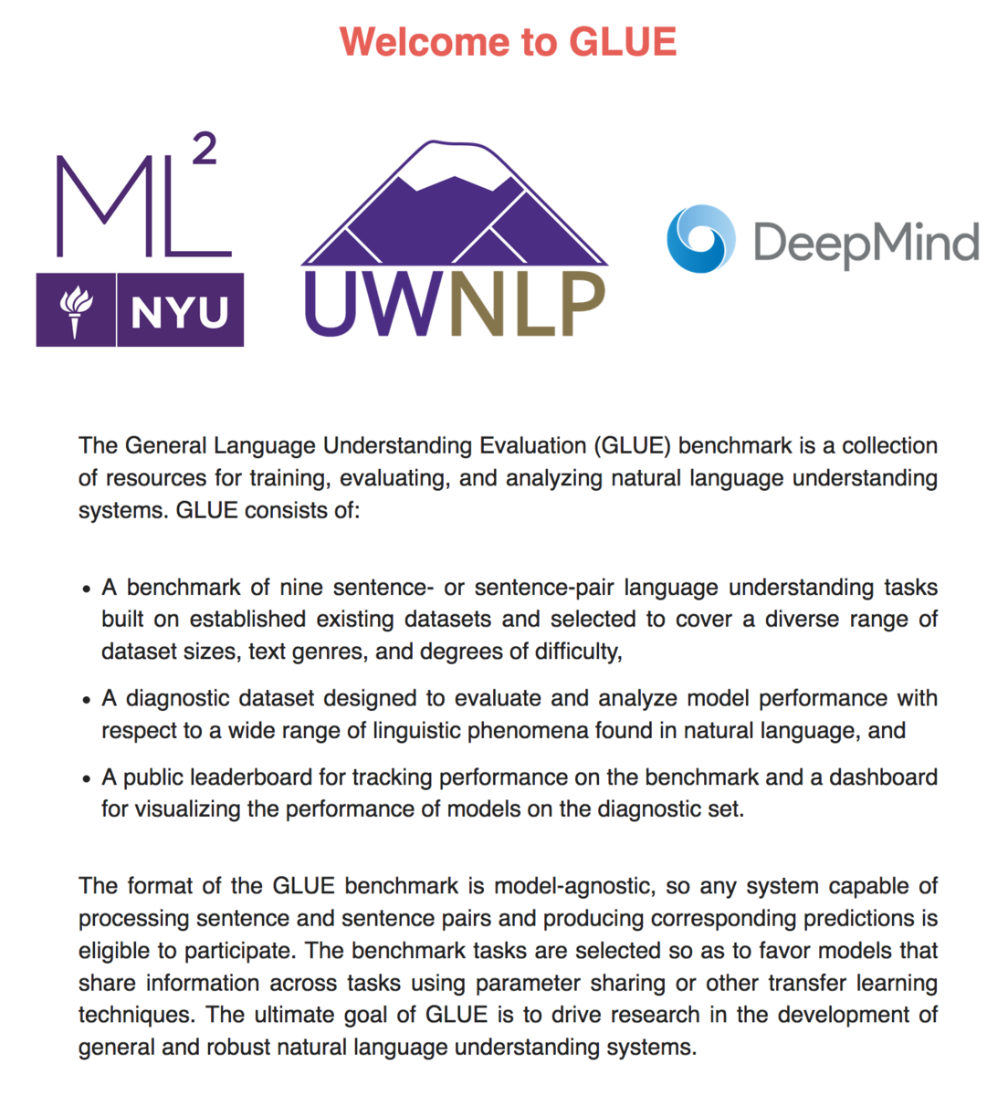 GLUE(General Language Understanding Evaluation) dataset①｜機械学習の有名データセットや評価指標を確認する #4 - Liberal ...