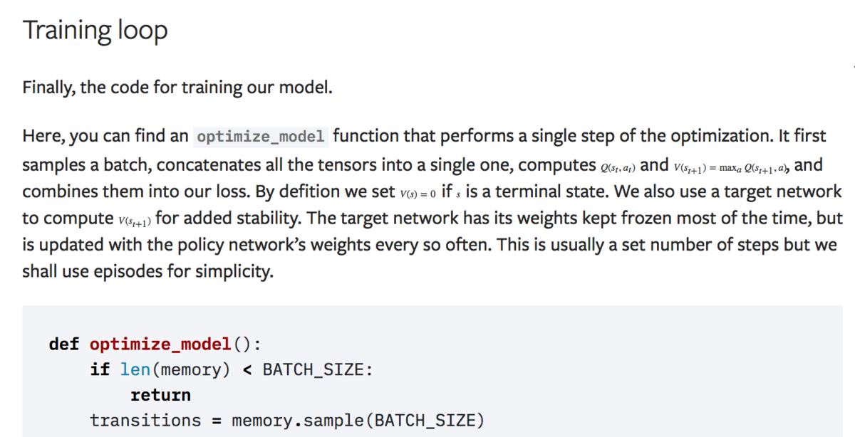 公式Tutorialに学ぶPyTorch④（Reinforcement Learning）｜DeepLearningの実装 #12 - Liberal Art’s diary