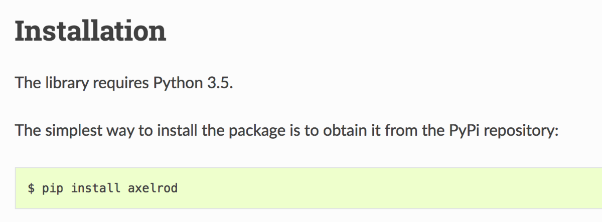PythonライブラリのAxelrodで実行するシミュレーション①（Axelrodの概要）｜ゲーム理論について #5 - Liberal Art’s diary