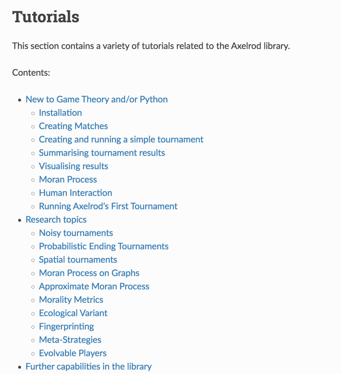PythonライブラリのAxelrodで実行するシミュレーション②（チュートリアルの全体像＆簡単な実行）｜ゲーム理論について #6 - Liberal Art’s diary