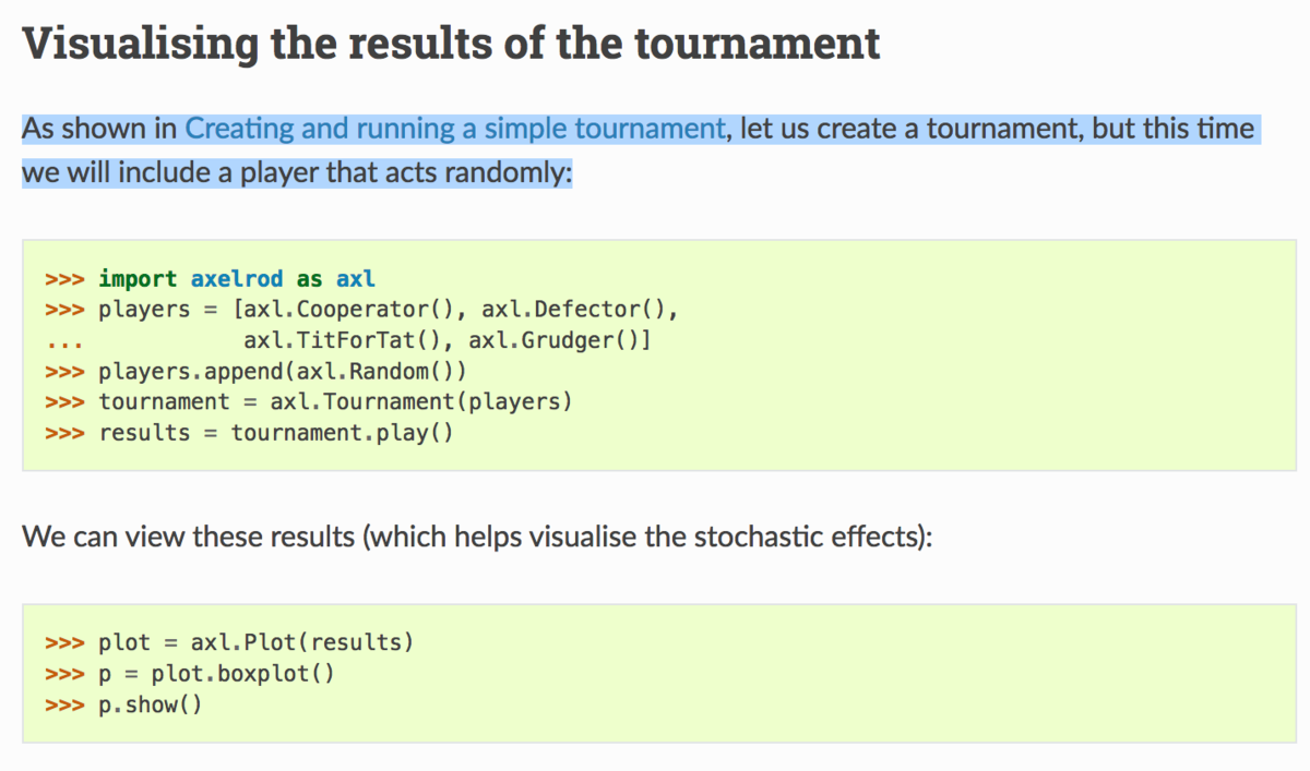 PythonライブラリのAxelrodで実行するシミュレーション③（Visualising results）｜ゲーム理論について #7 - Liberal Art’s diary
