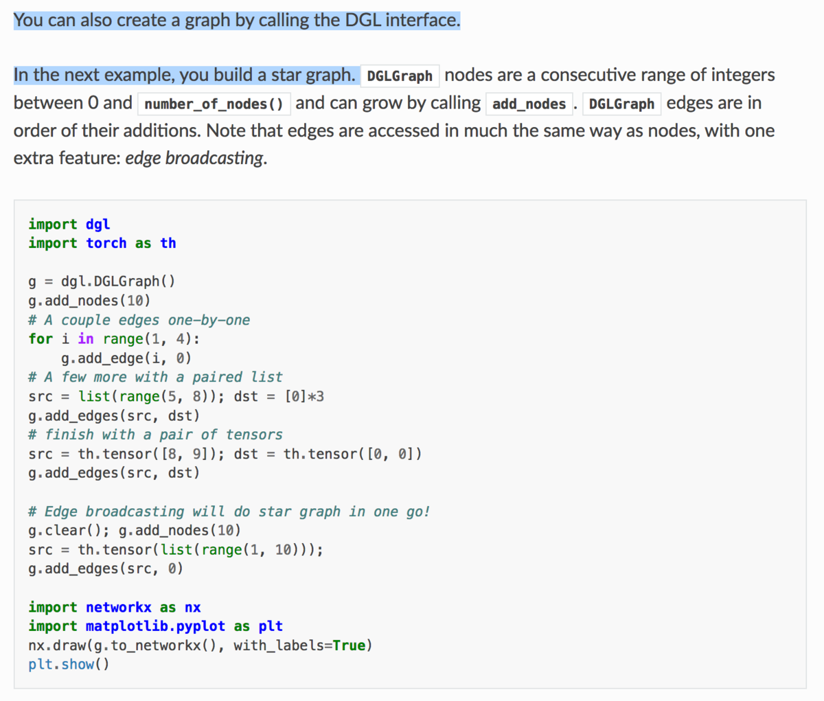 DGL Basics(グラフの作成やノードやエッジの読み書き)｜DGL(Deep Graph Library)を動かす #3 ...