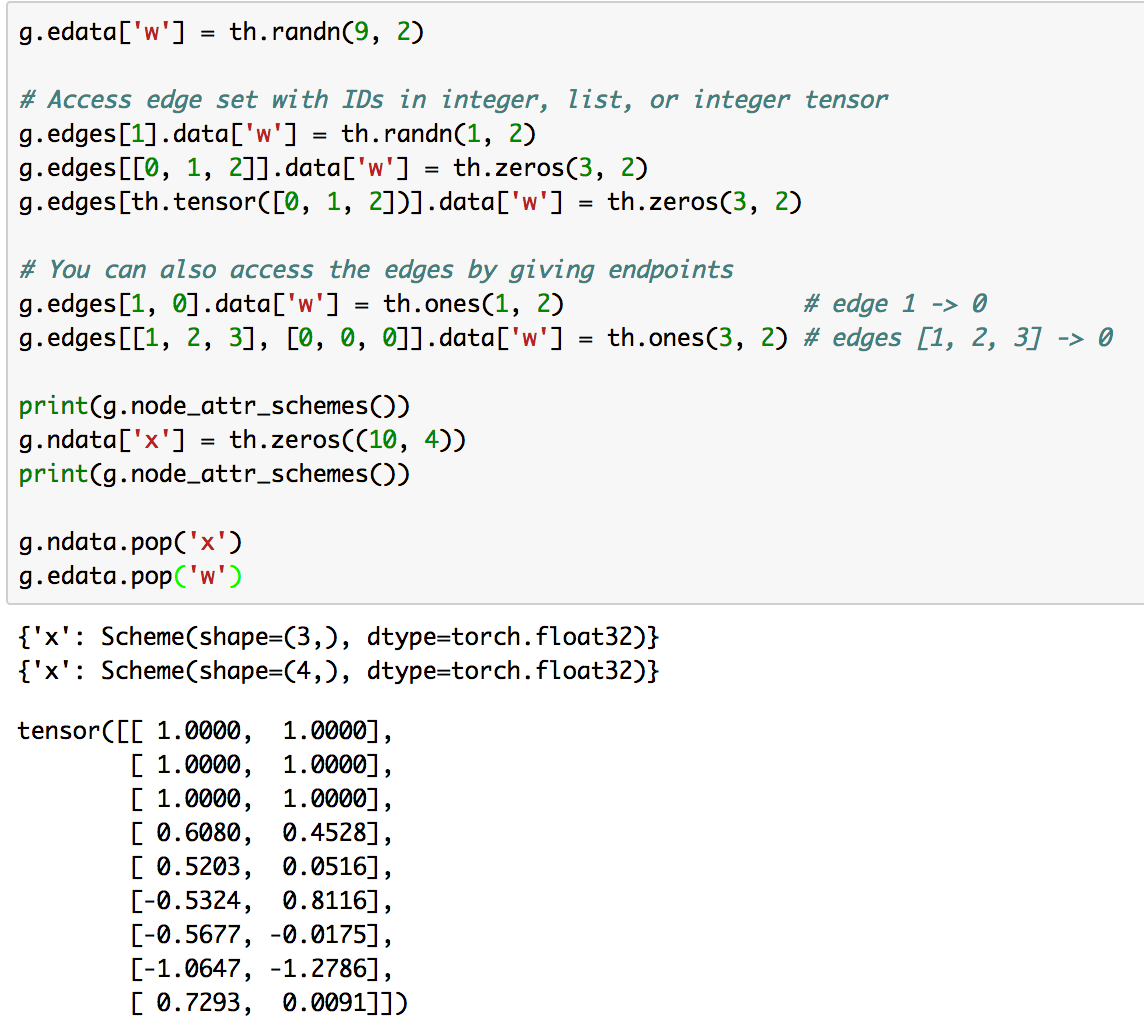 DGL Basics(グラフの作成やノードやエッジの読み書き)｜DGL(Deep Graph Library)を動かす #3 ...