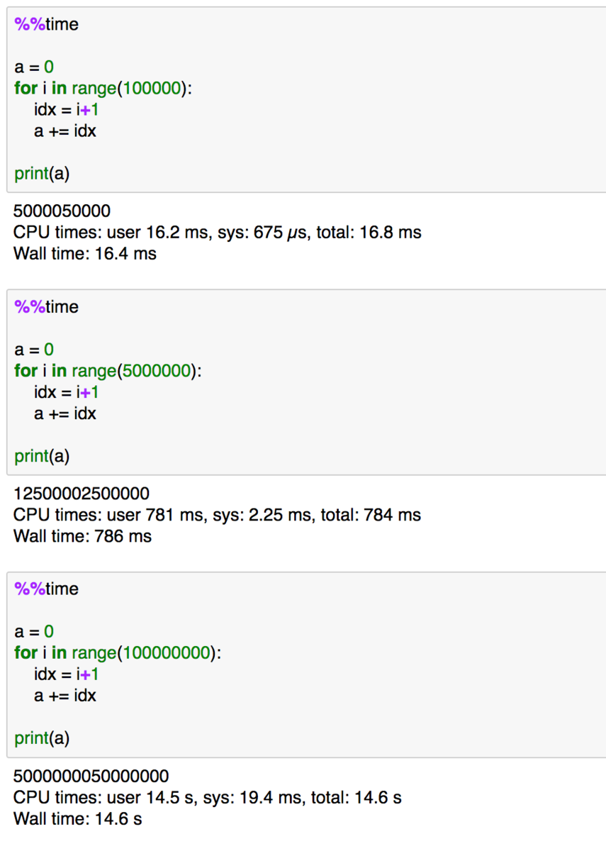 パフォーマンス測定とNumPyを用いた簡単な高速化｜Pythonにおける処理高速化をラフに考える #1 - Liberal Art’s diary