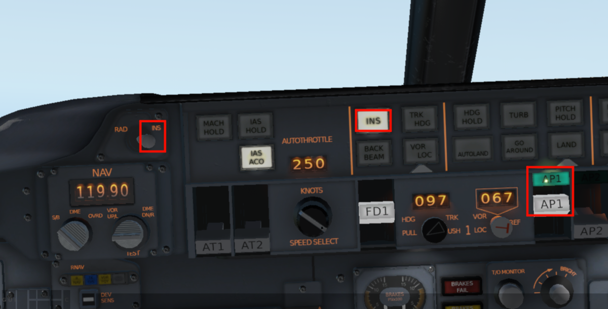 CIVA INSの使い方 (xplane) - ultramarine sky