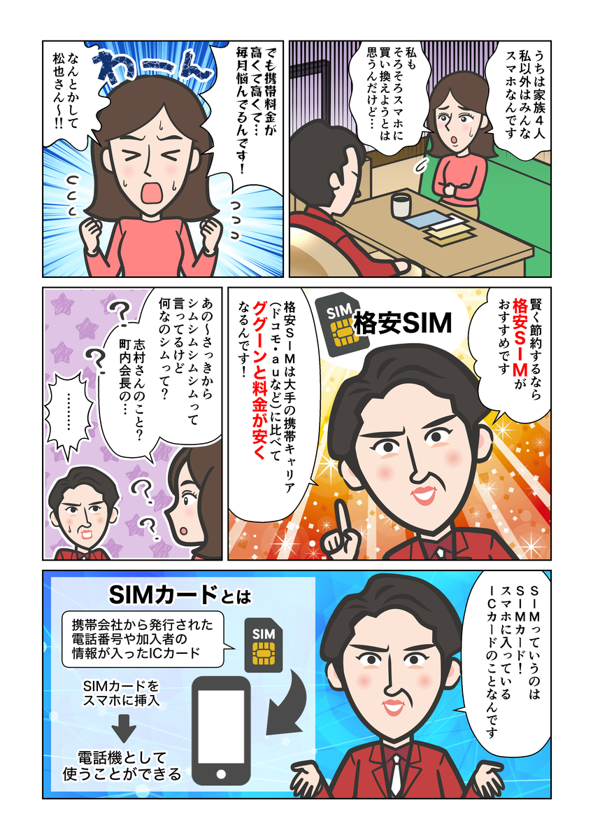 2話目 「格安SIMのしくみ解説」編 - LIBMO BLOG｜SIMでちょっと素敵なコミュニケーション