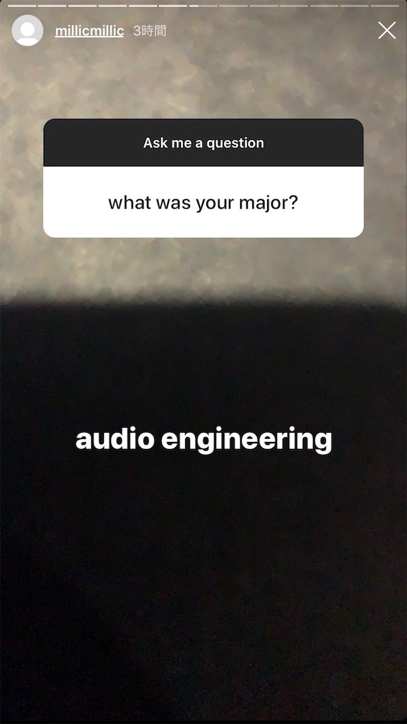 millicのインスタQ&A - KHH和訳塔